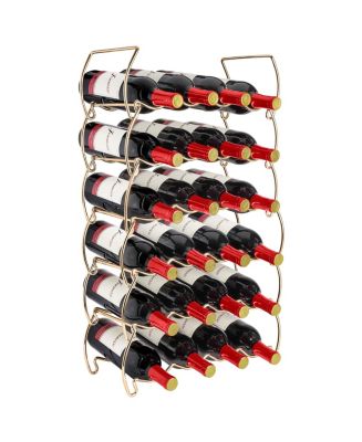 Sorbus 6-Tier Stackable Wine Rack - Perfect for Bar, Wine Cellar ...