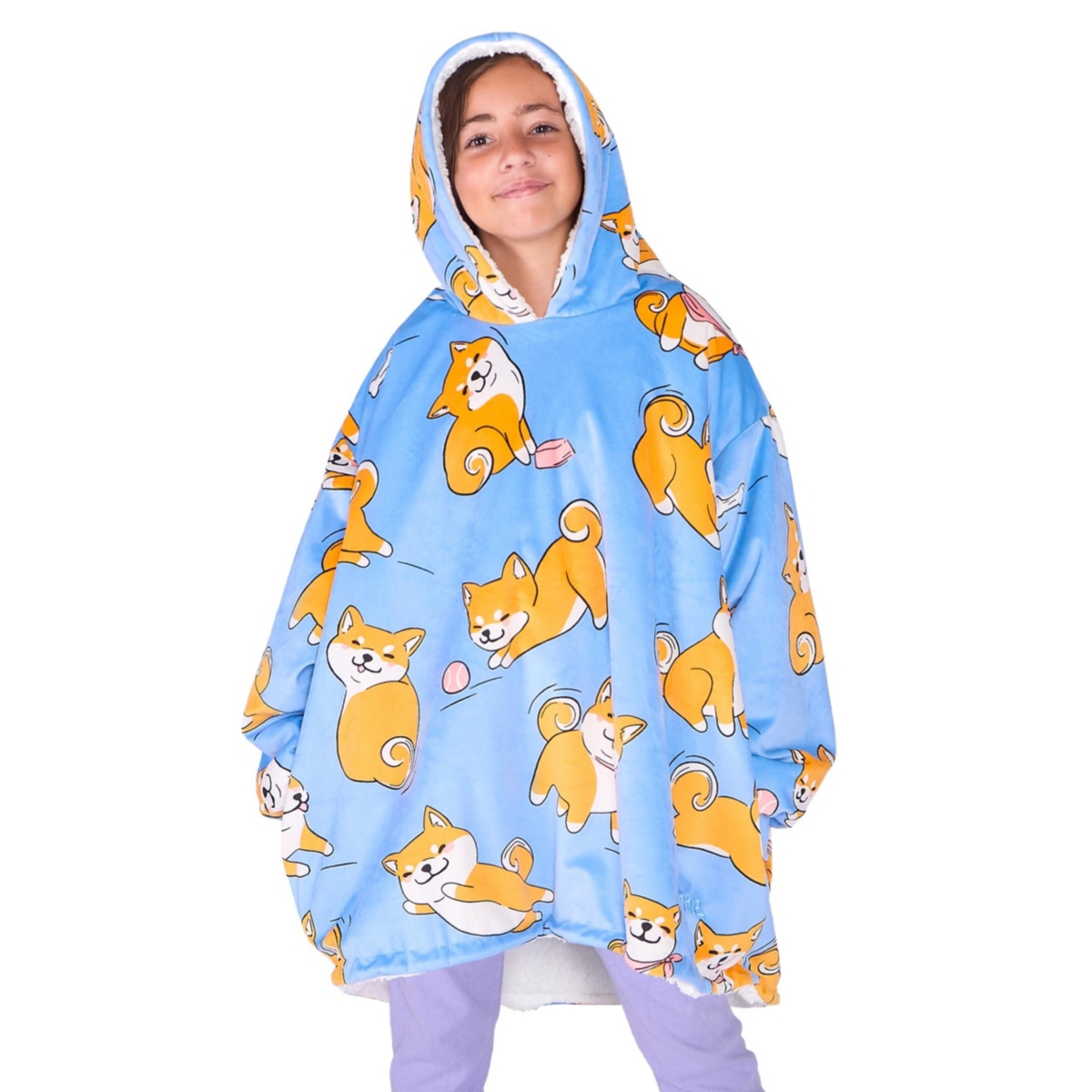 Click here for The Bare Homey - Youth Wearable Blanket - Sherpa S... prices