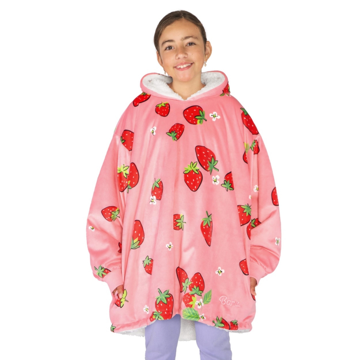 Click here for The Bare Homey - Youth Wearable Blanket - Sherpa S... prices
