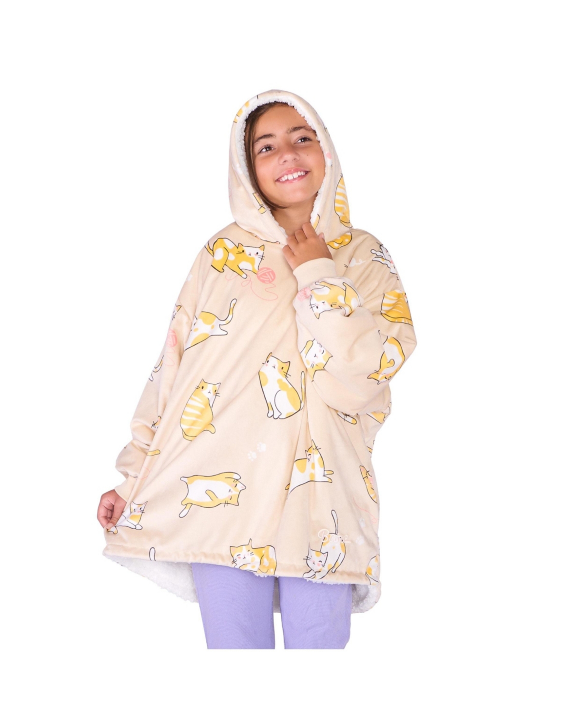 Click here for The Bare Homey - Youth Wearable Blanket - Sherpa S... prices