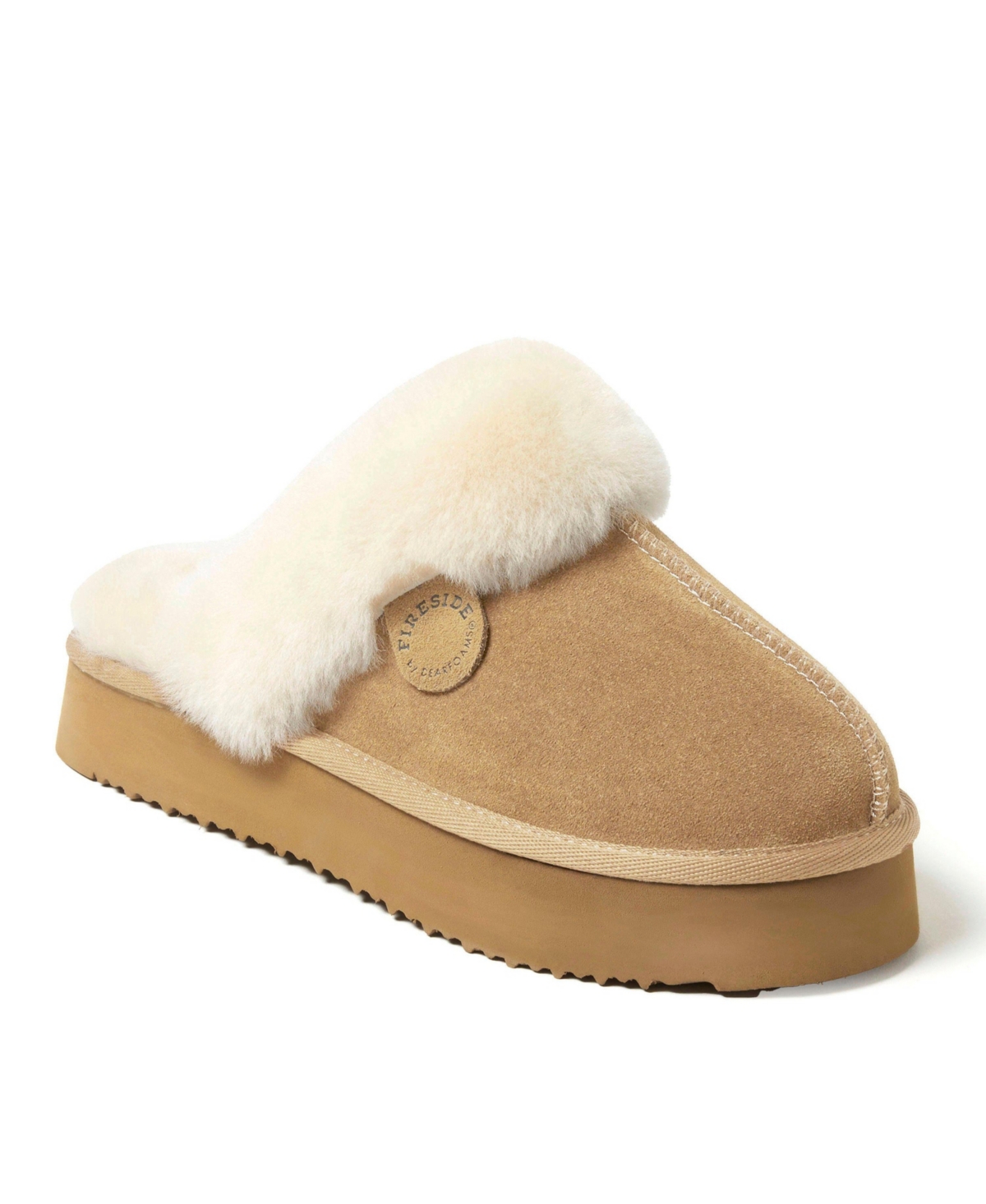 Click here for Fireside by Dearfoams Womens Melton Genuine Shearl... prices