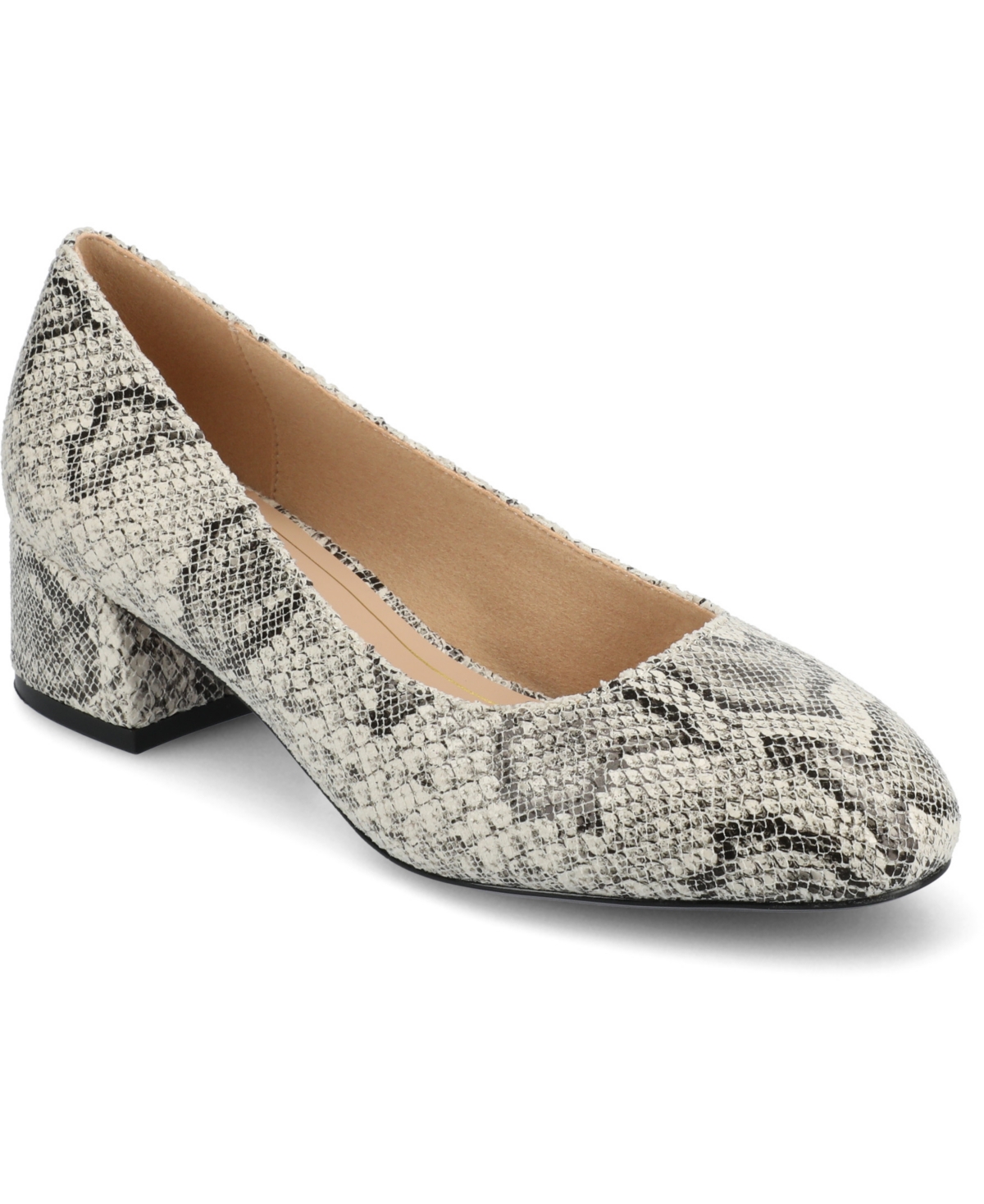 Click here for Journee Collection Womens Saarii Round Toe Block H... prices