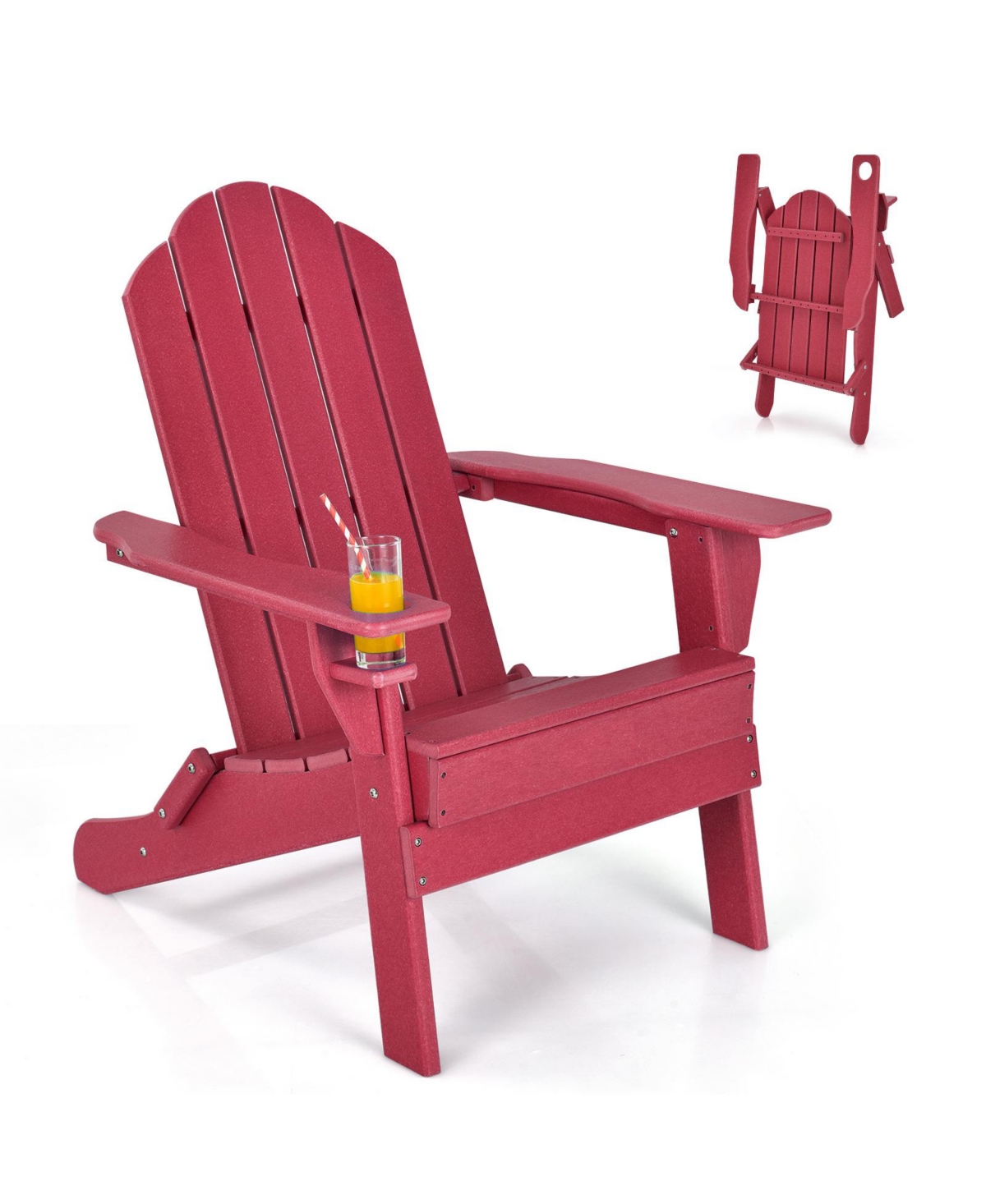 Click here for Gouun Foldable Weather Resistant Patio Chair with... prices