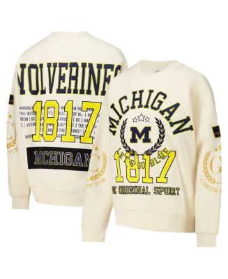 Gameday Couture Women's Cream Michigan Wolverines Slay Pullover ...