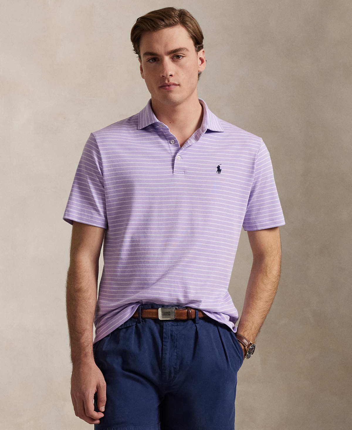 Click here for Polo Ralph Lauren Mens Classic-Fit Soft Cotton Pol... prices