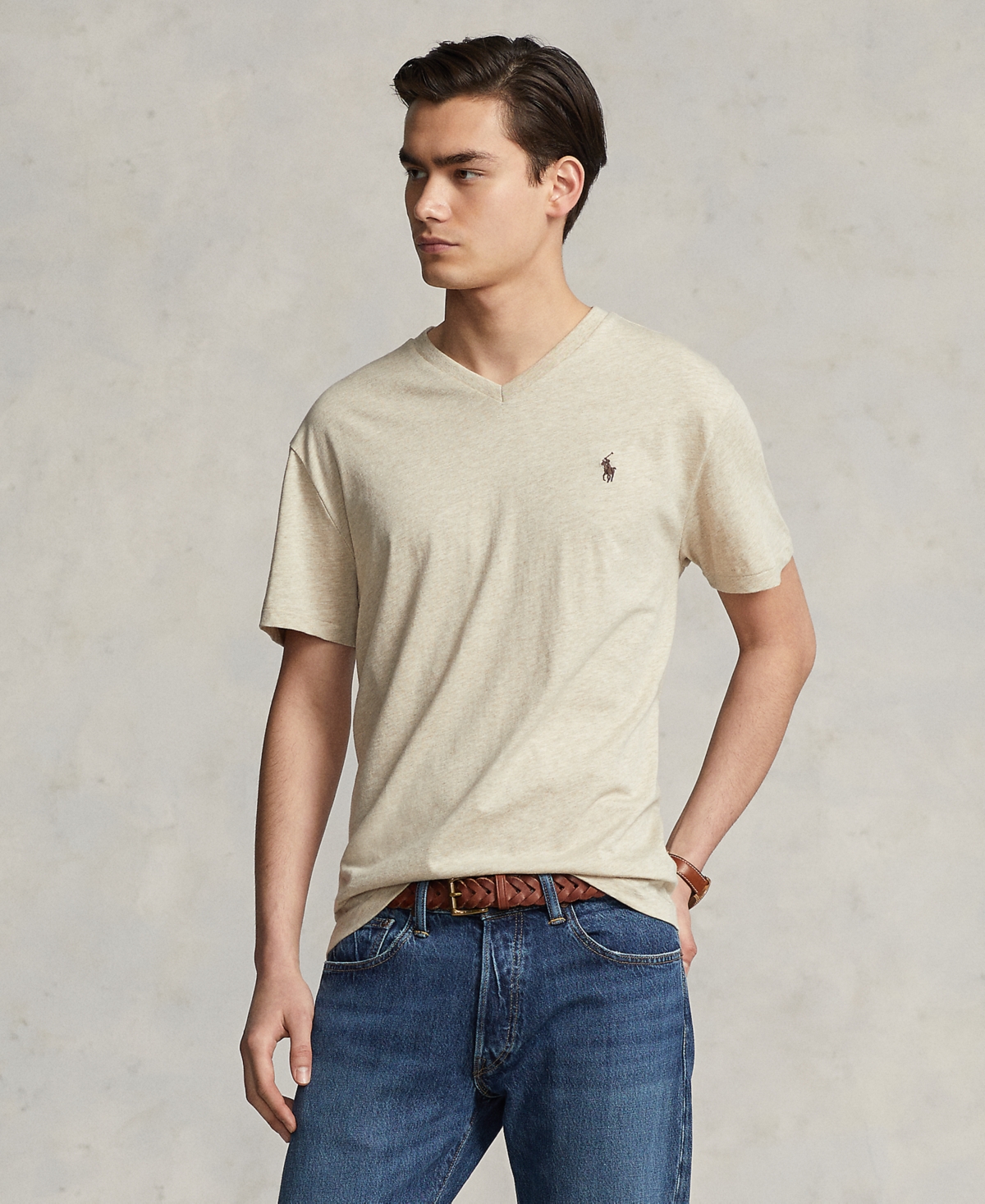 Click here for Polo Ralph Lauren Mens Classic-Fit V Neck T-Shirt... prices