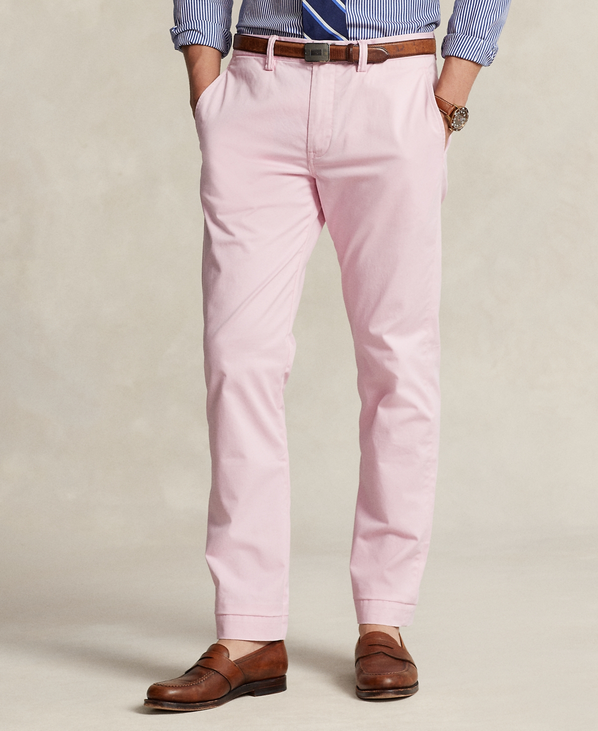 Click here for Polo Ralph Lauren Mens Straight-Fit Washed Stretch... prices