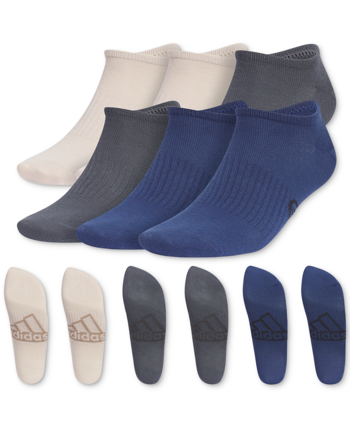 Click here for adidas Mens Superlite Classic 6-Pk. No-Show Socks... prices