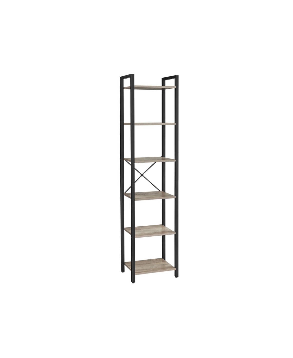 Click here for Slickblue Narrow 5-Tier Bookshelf  Small Multi-Tie... prices