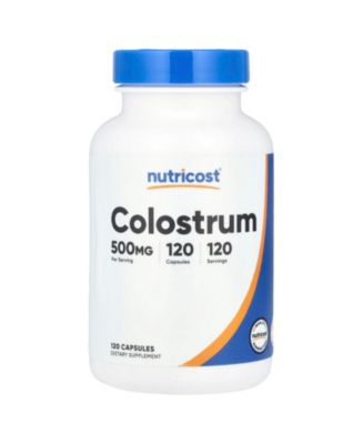 Nutricost Colostrum 500 mg - 120 Capsules - Macy's