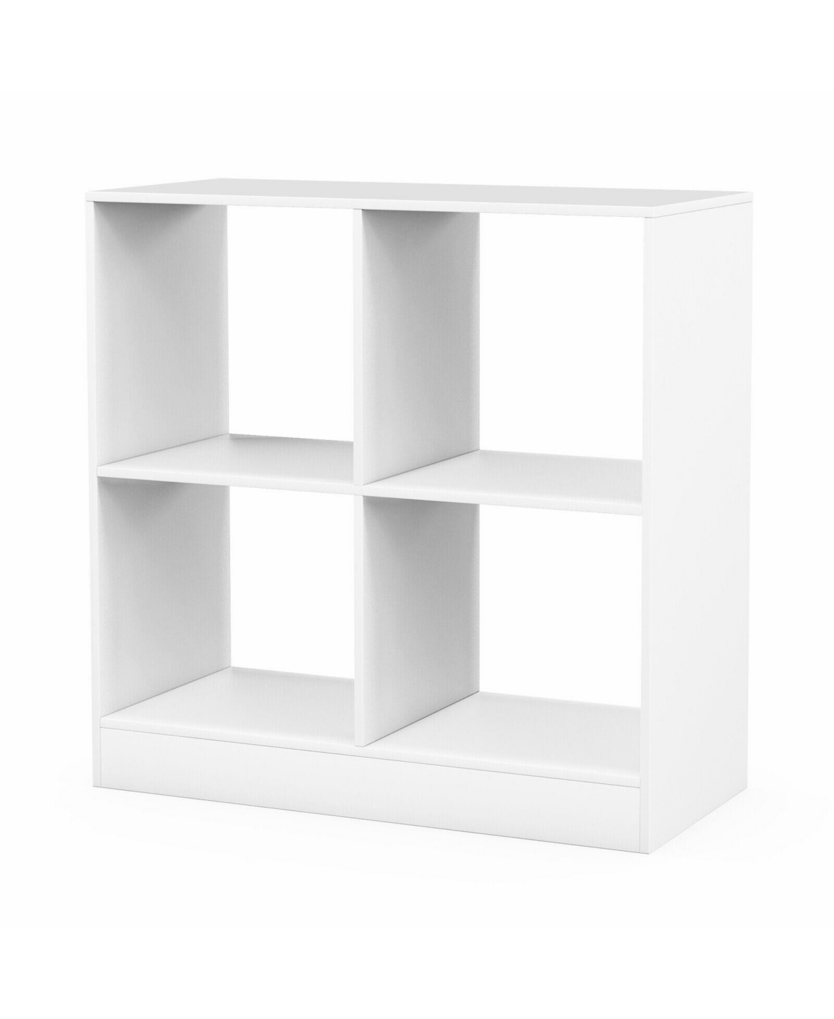 Click here for Gouun 4-Cube Kids Bookcase with Open Shelves - Whi... prices