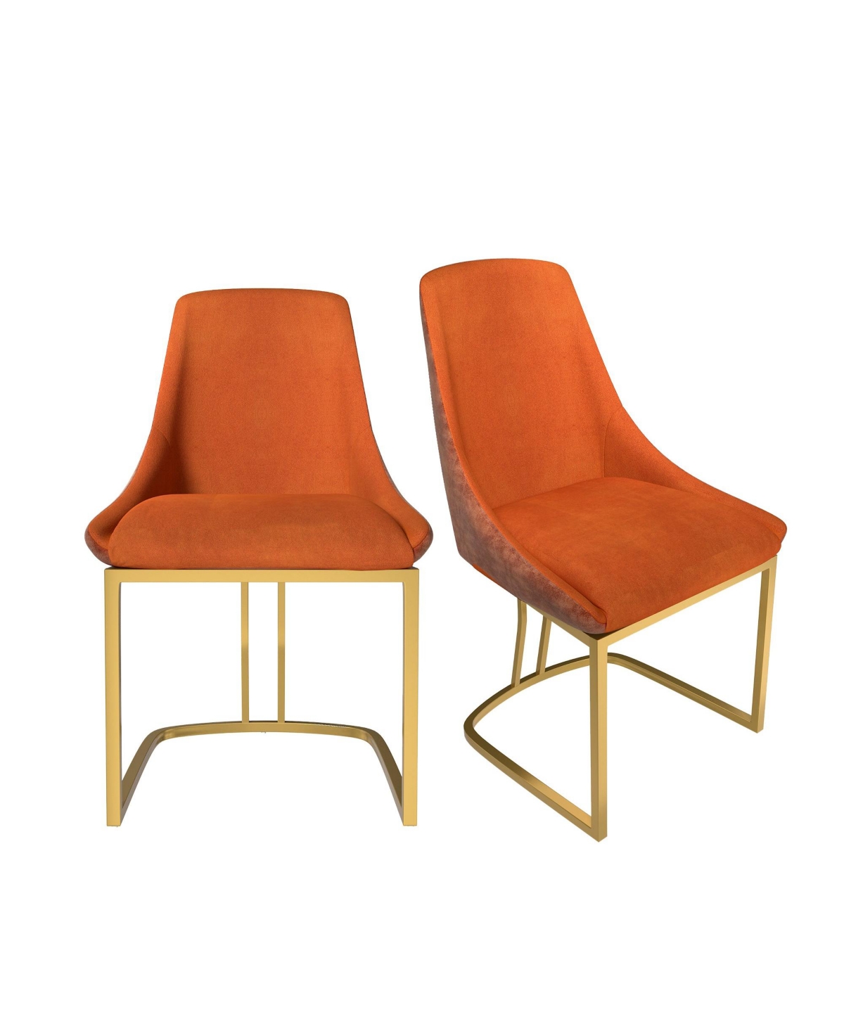Click here for Modern Dining Side Chair with Metal Legs and Swive... prices