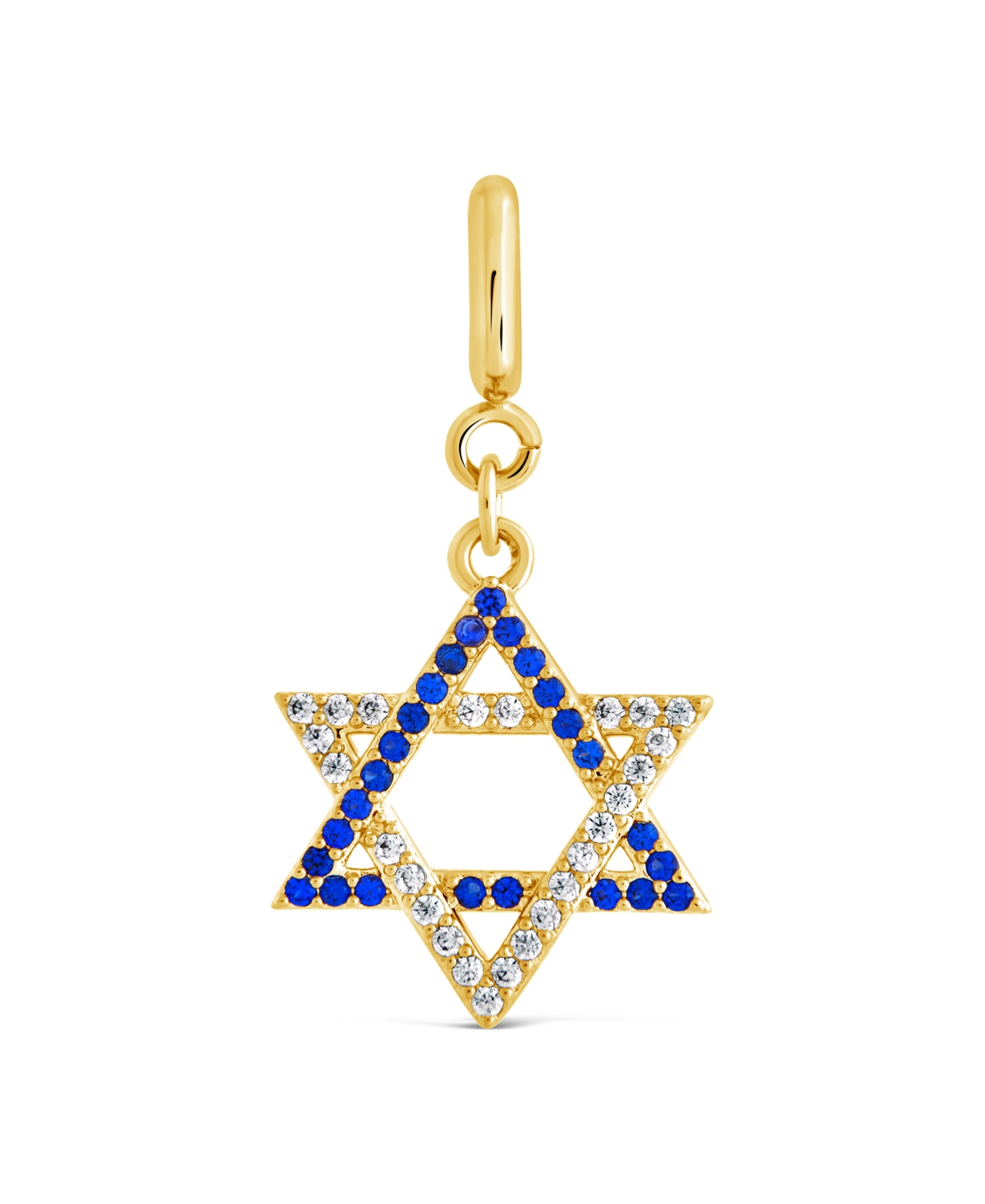 Click here for Sterling Forever Cubic Zirconia Star of David Char... prices