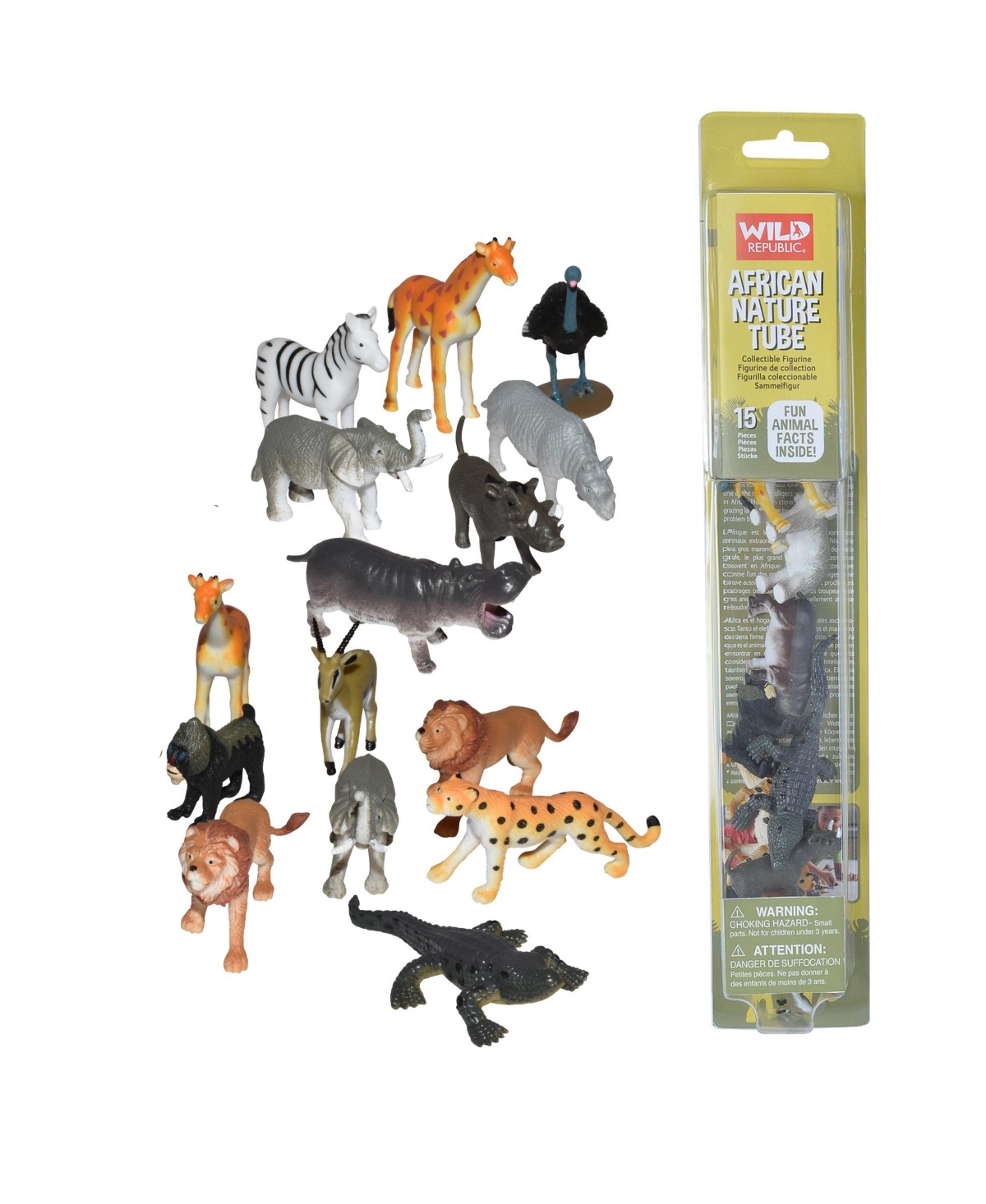 Click here for Wild Republic Nature Tube Africa Figurines  15 Pie... prices