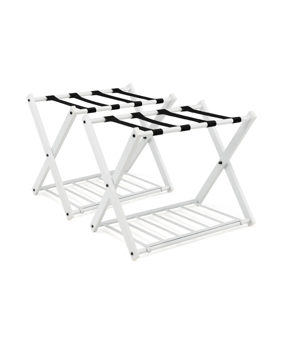 Click here for Gouun Set of 2 Folding Metal Luggage Rack Suitcase... prices