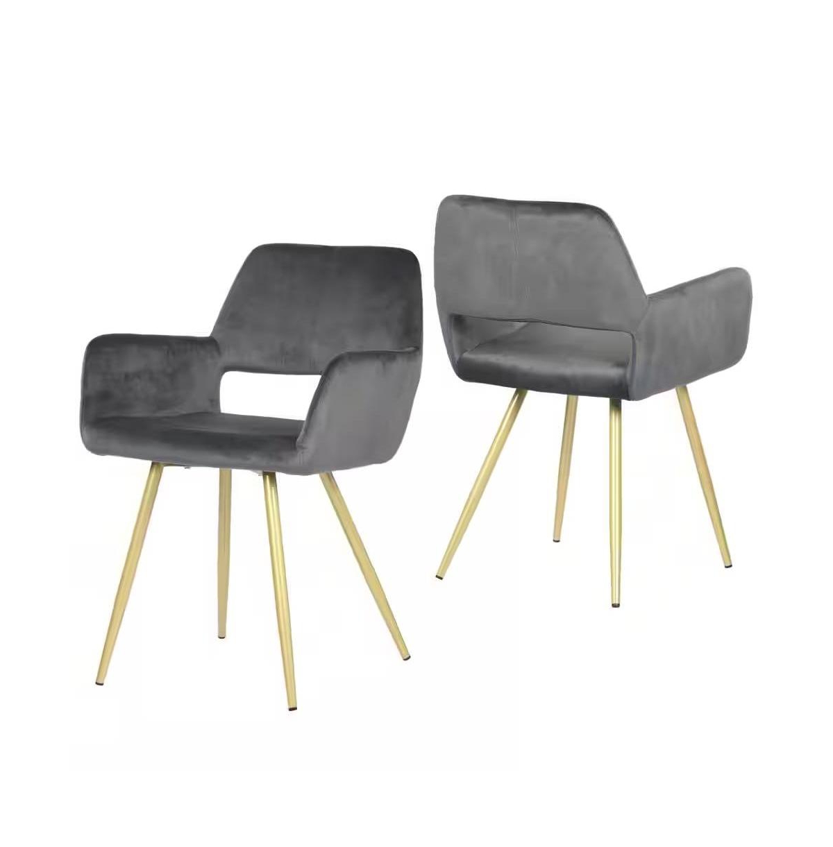 Click here for Slickblue Set of 2 Modern Velvet Upholstered Dinin... prices