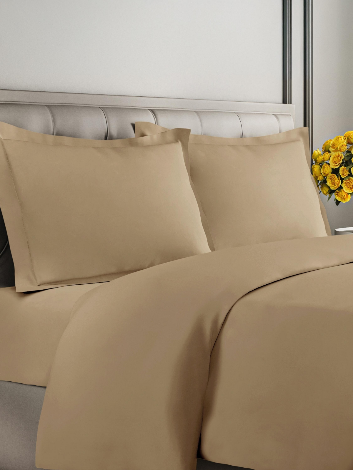 Click here for Premium Microfiber Duvet Cover Set - King - Cream... prices