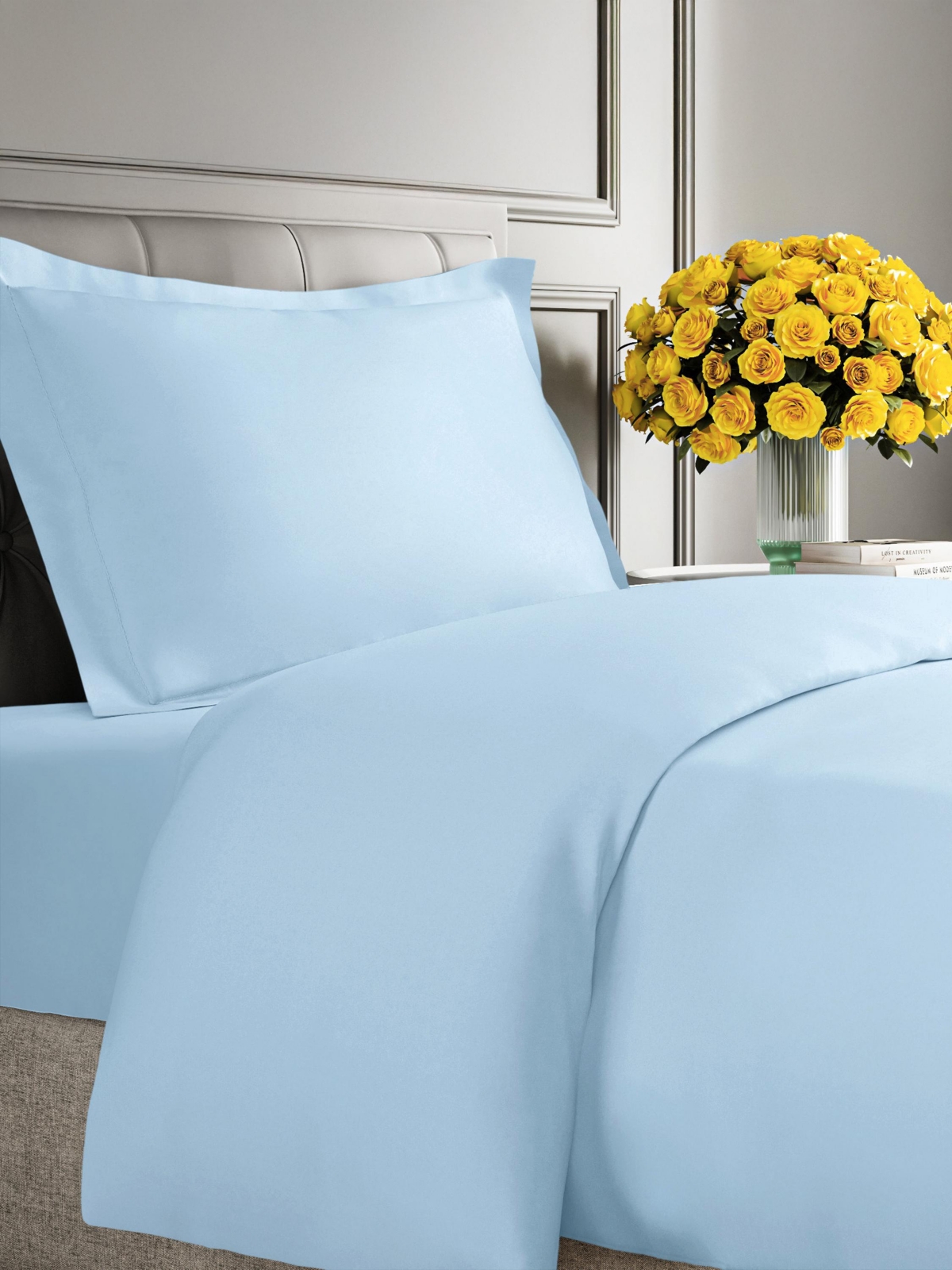 Click here for Premium Microfiber Duvet Cover Set - King - Cream... prices