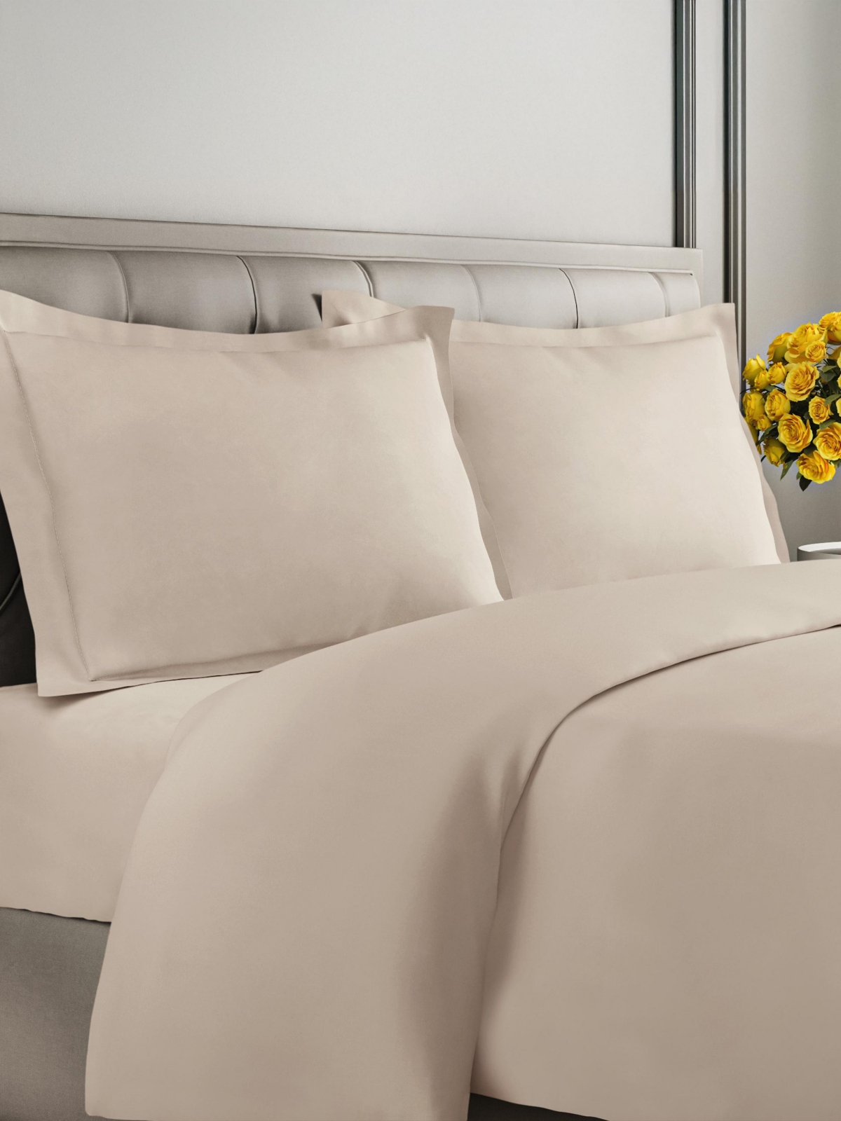 Click here for Premium Microfiber Duvet Cover Set - King - Cream... prices