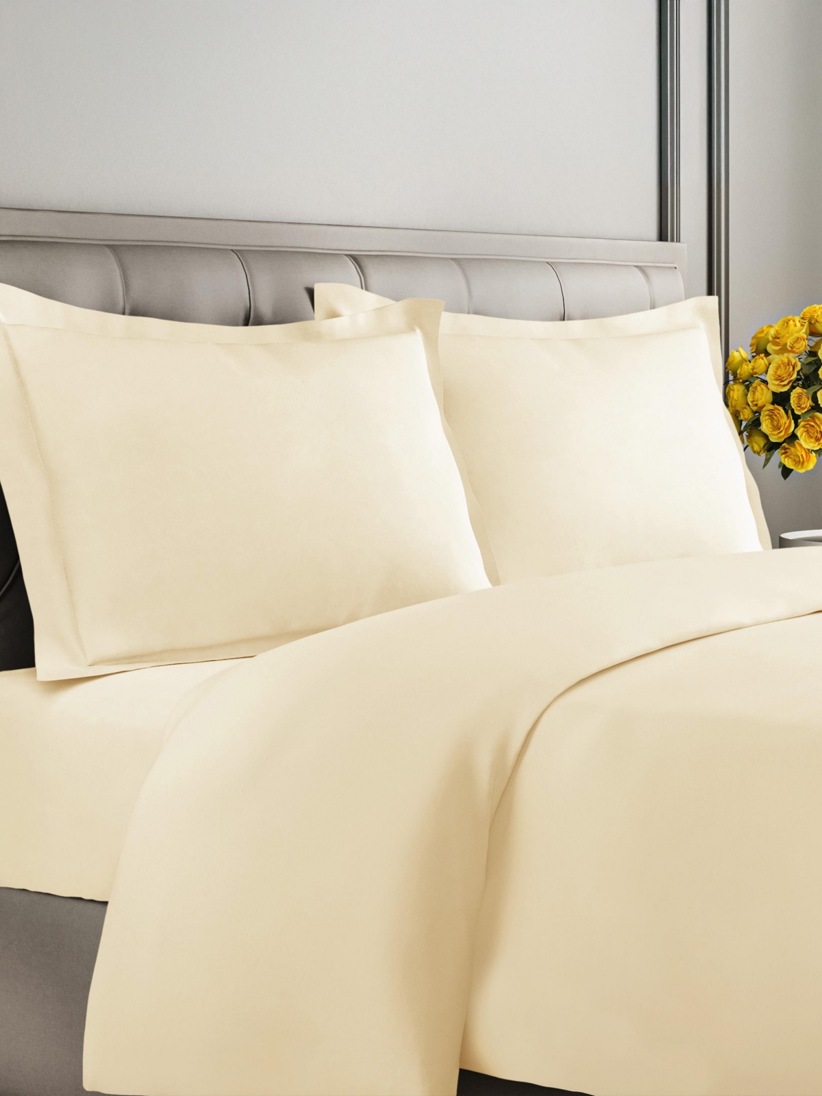 Click here for Premium Microfiber Duvet Cover Set - Queen - Cream... prices