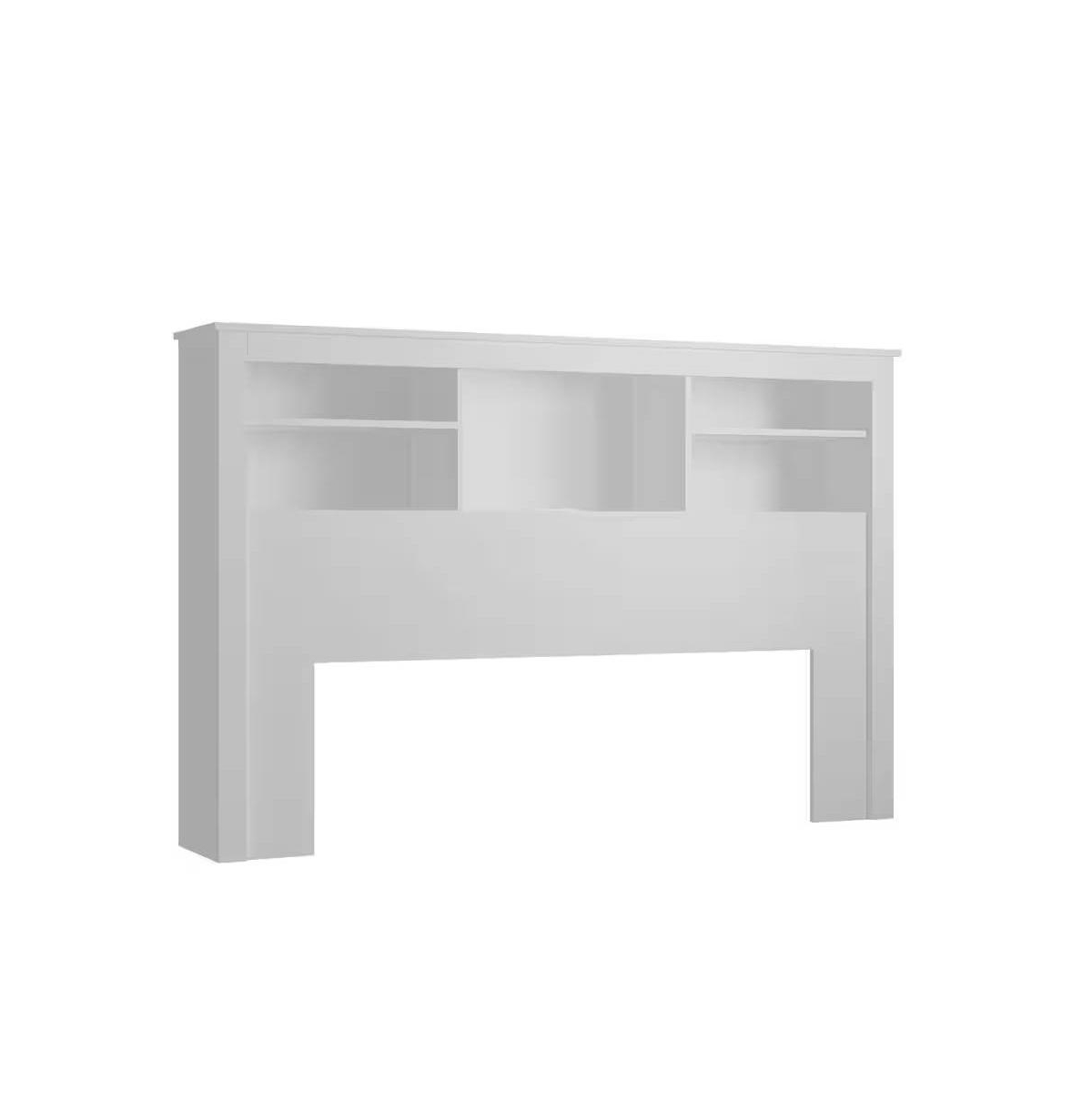 Click here for Storage Bookcase Headboard with Led Lights –... prices