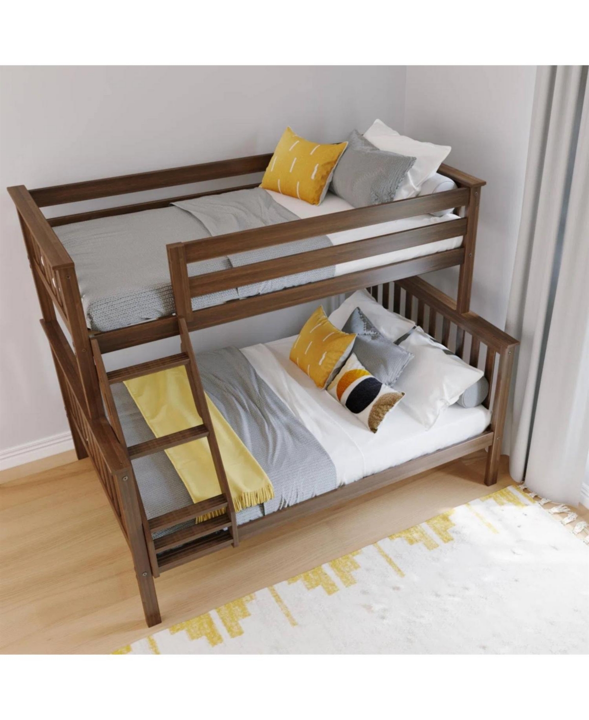 Click here for Space-Saving Solid Wood Bunk Bed – Twin Ove... prices