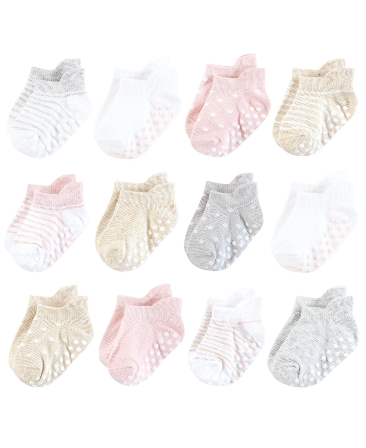 Click here for Hudson Baby Baby Girls Hudson Non-Skid No-Show Soc... prices
