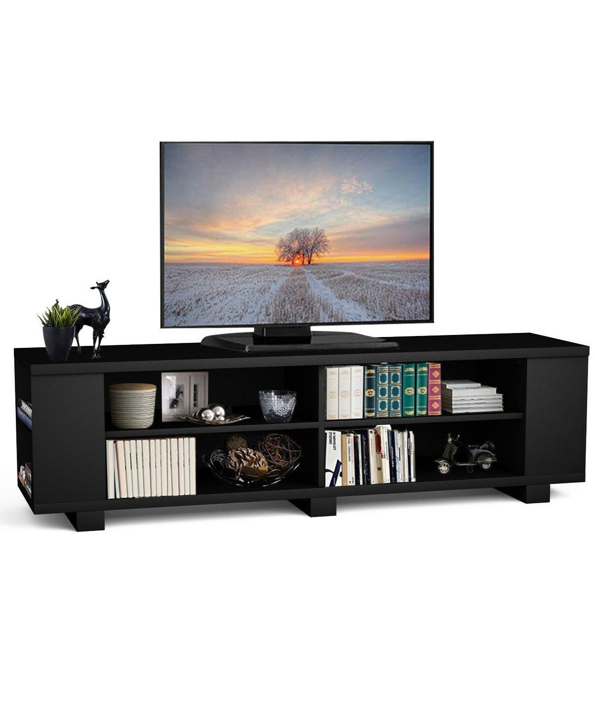 Click here for Slickblue Modern Entertainment Center in Wood Fini... prices