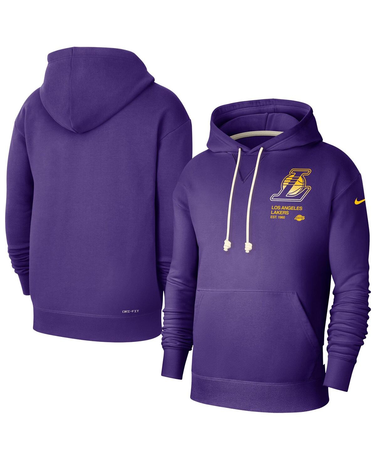 Click here for Nike Mens Purple Los Angeles Lakers Courtside Stan... prices