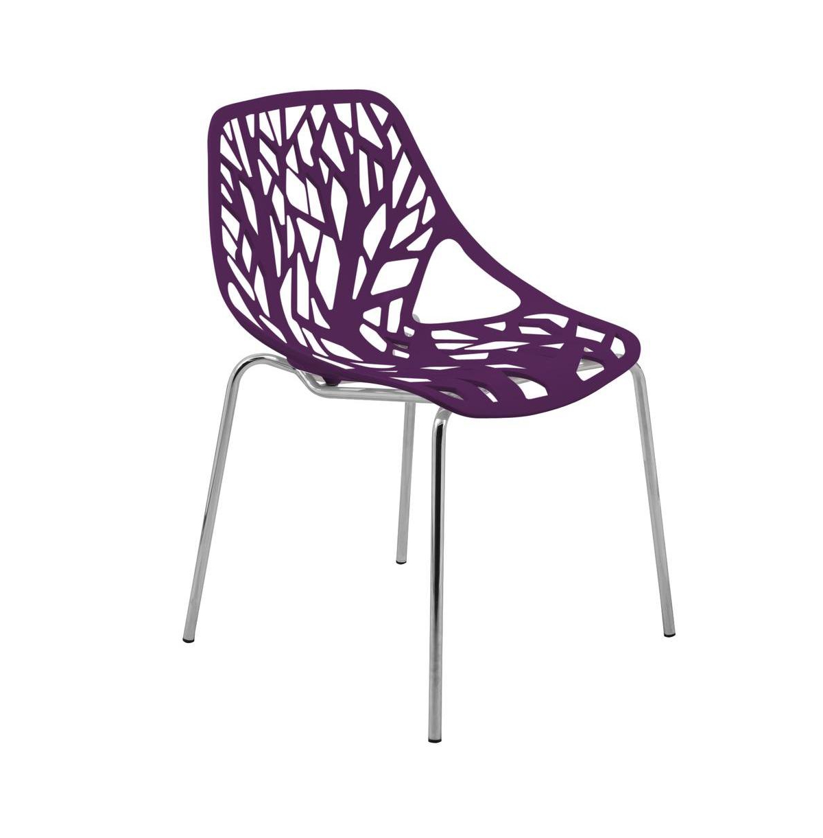 Click here for LeisureMod Modern Asbury Dining Chair w/ Chromed L... prices