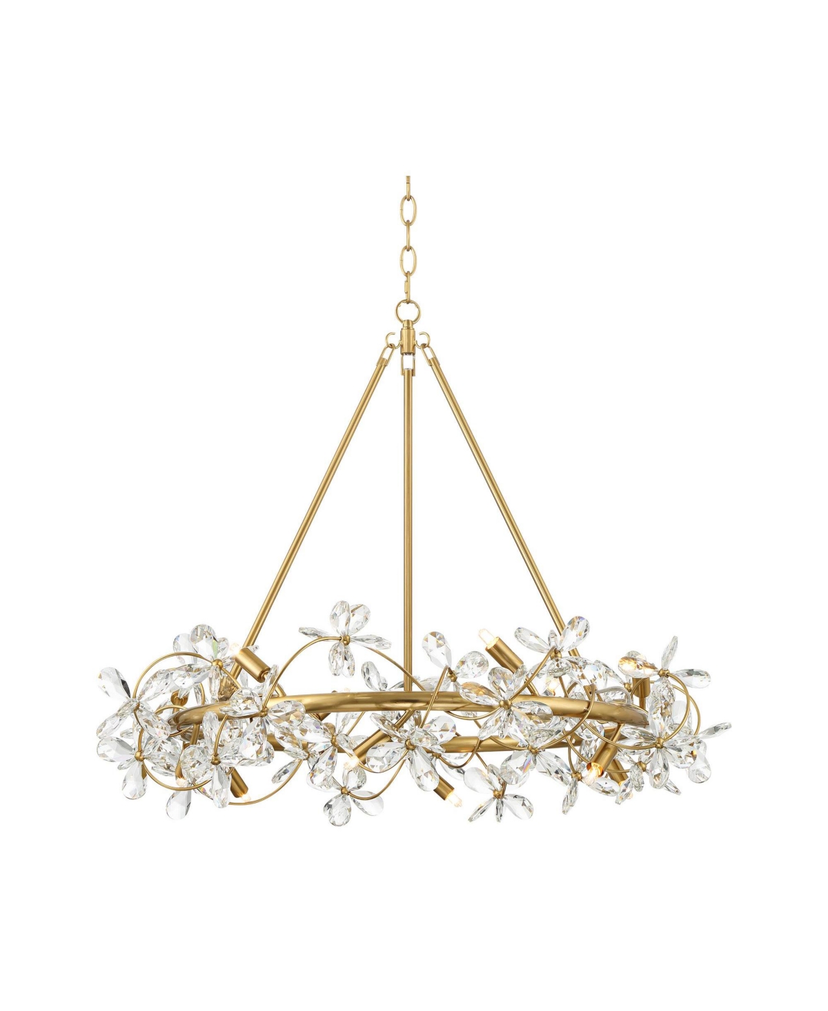 Click here for Possini Euro Design Carrine 31 1/2 Modern Floral P... prices