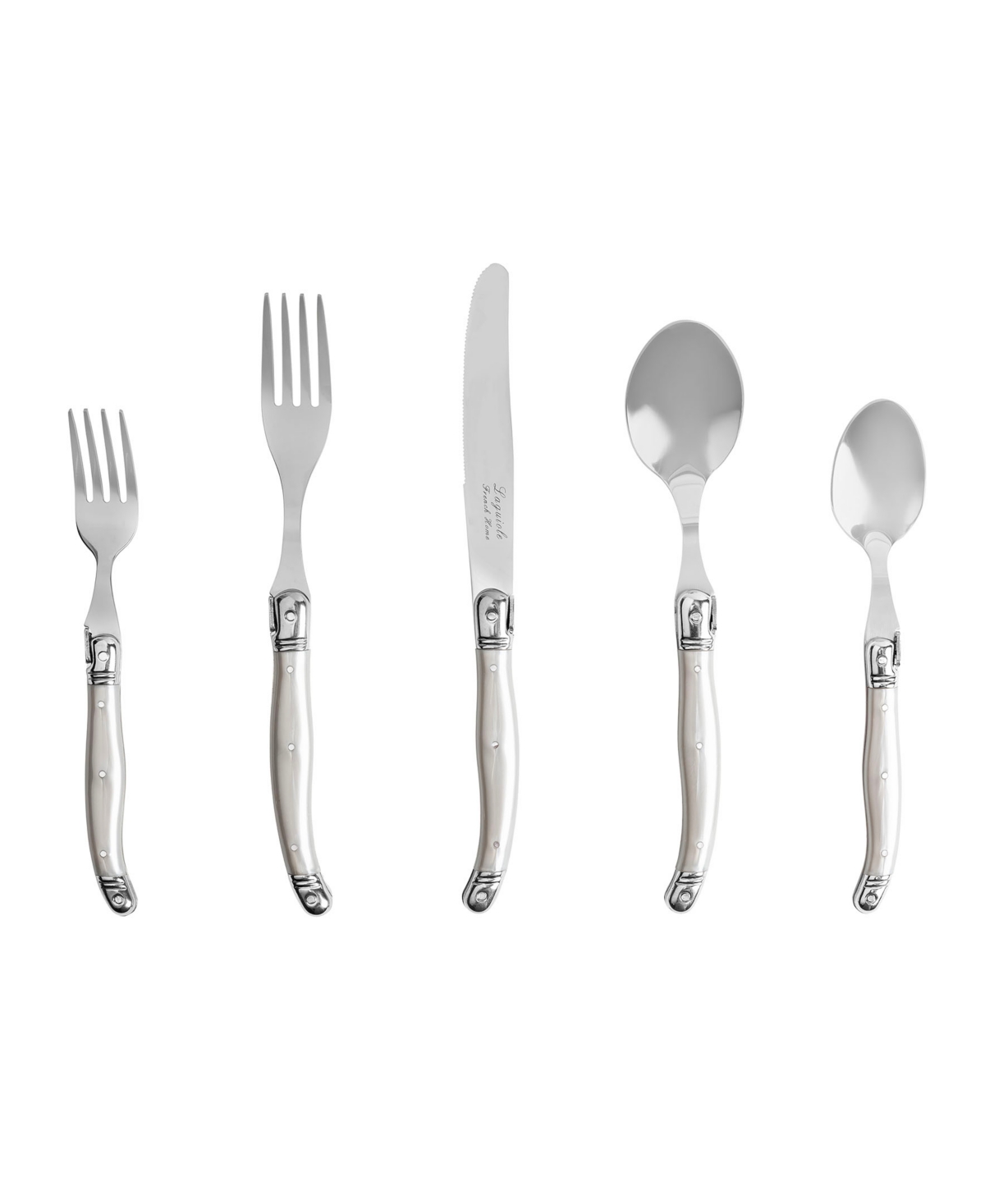 Click here for French Home Laguiole 20 Piece Stainless Steel Flat... prices