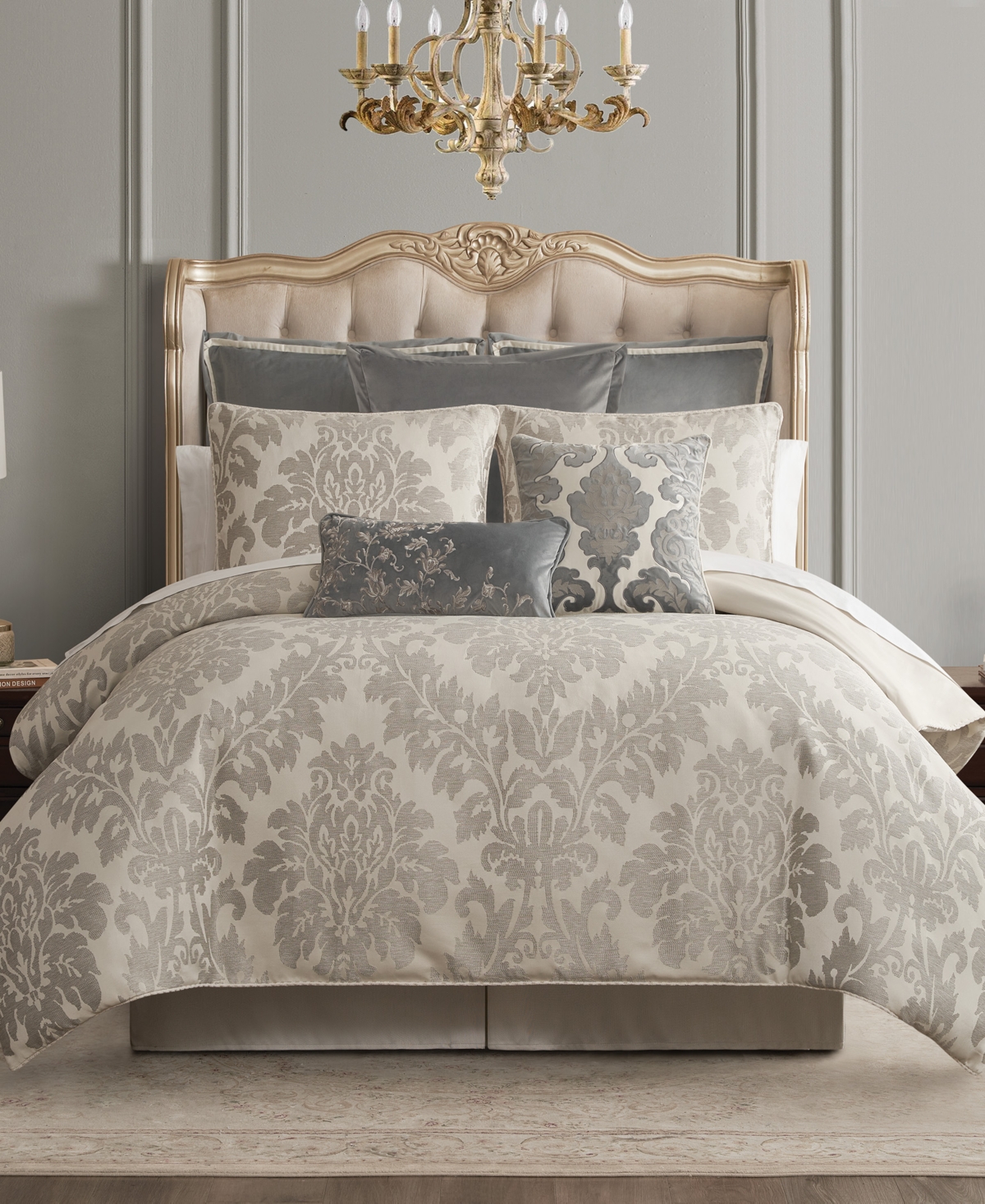 Click here for Waterford Blenheim 4-Pc. Comforter Set  Queen - Iv... prices