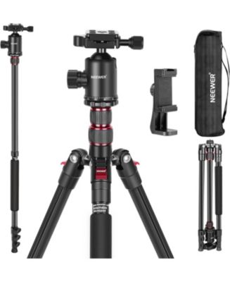 NEEWER 77 inch Camera Tripod Monopod for DSLR, Phone with 360 ...