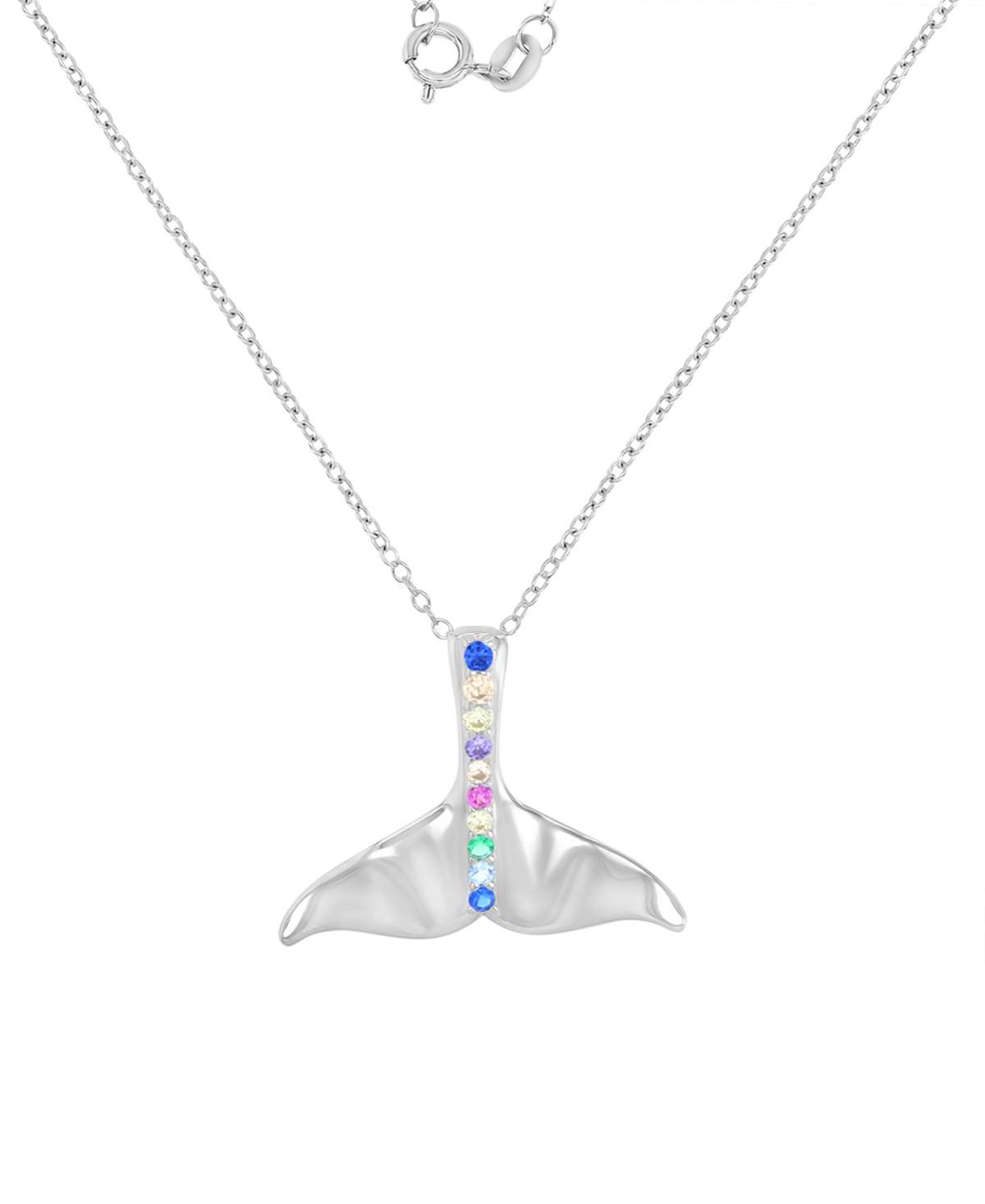 Click here for Whale Tail Pendant Necklace in Sterling Silver  18... prices