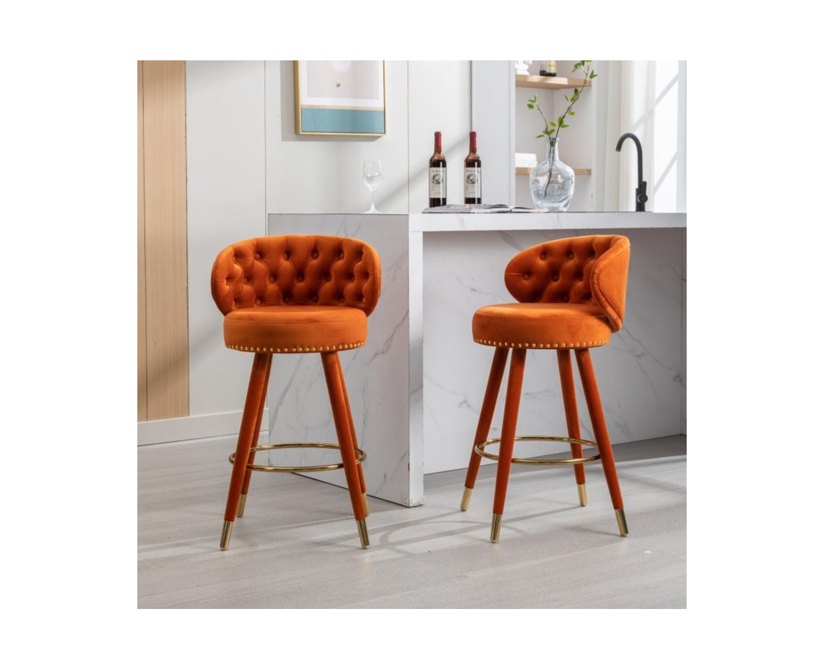 Click here for 360° Swivel Counter Height Bar Stools Set of... prices