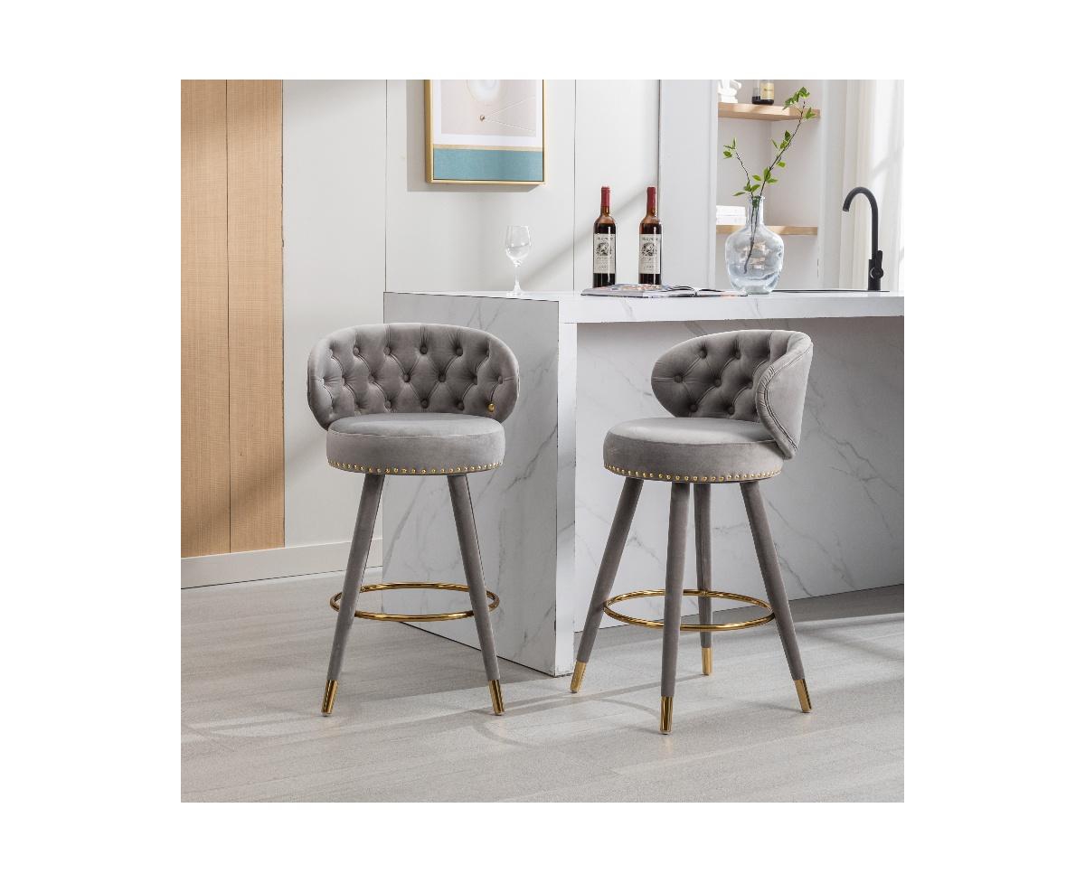 Click here for 360° Swivel Counter Height Bar Stools Set of... prices
