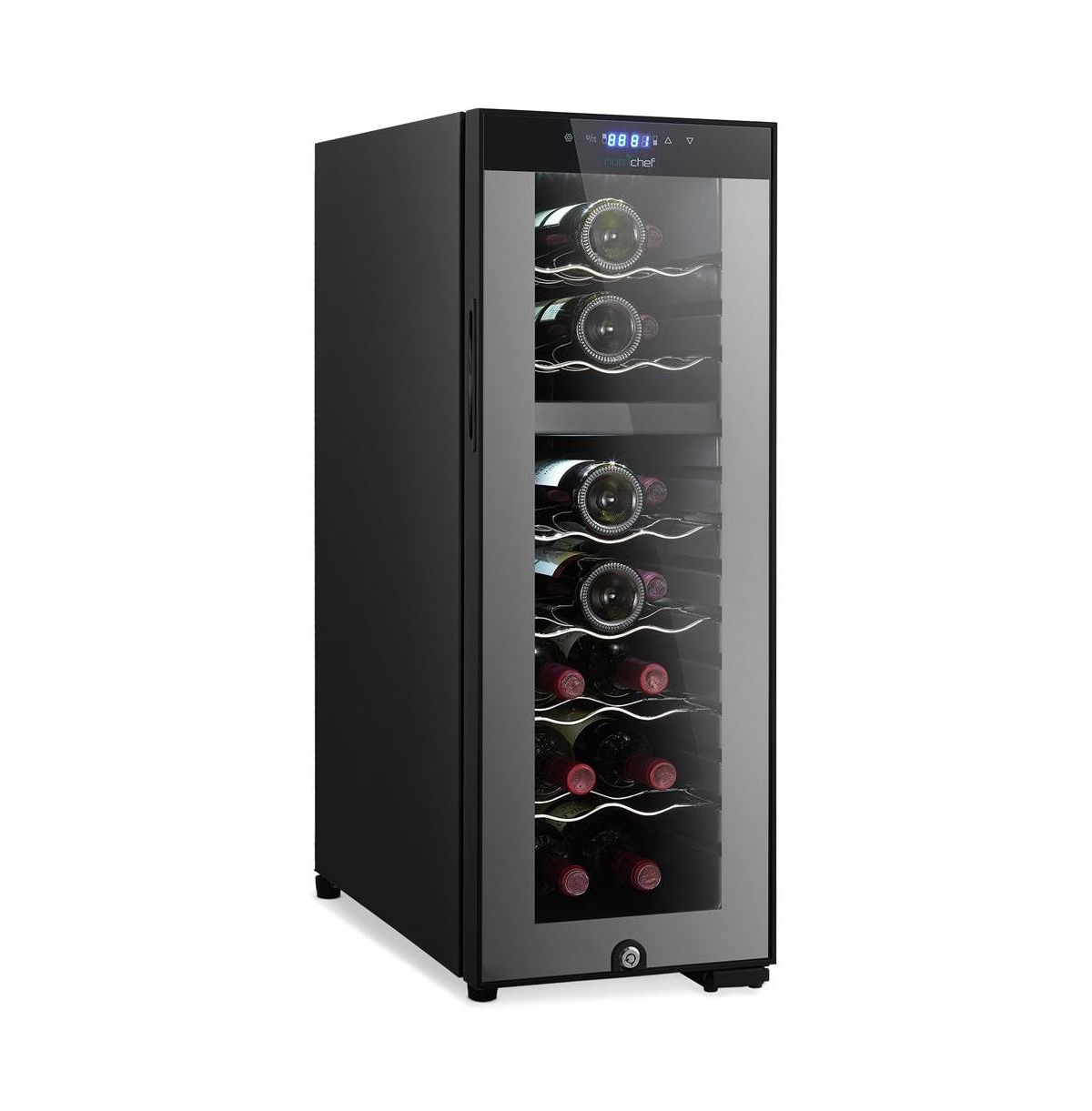 Click here for NutriChef 18-Bottle Wine Chilling Refrigerator  Di... prices