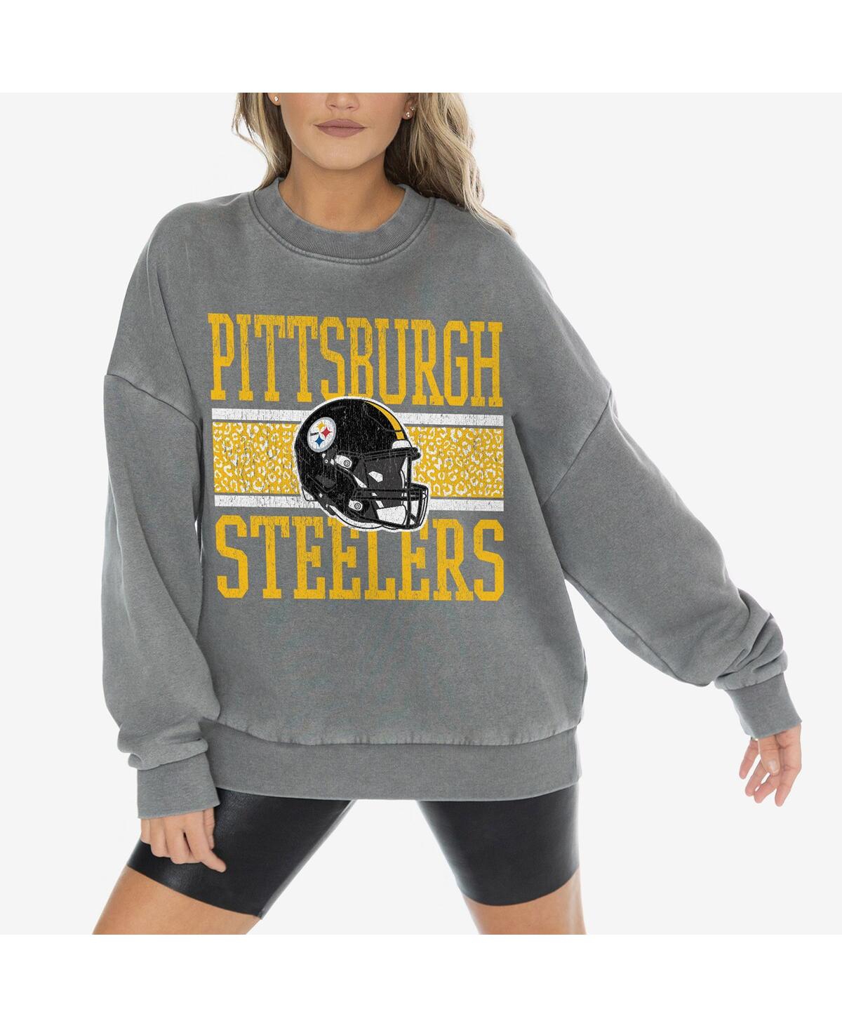 Click here for Gameday Couture WomensÂ Gray Pittsburgh Steelers V... prices