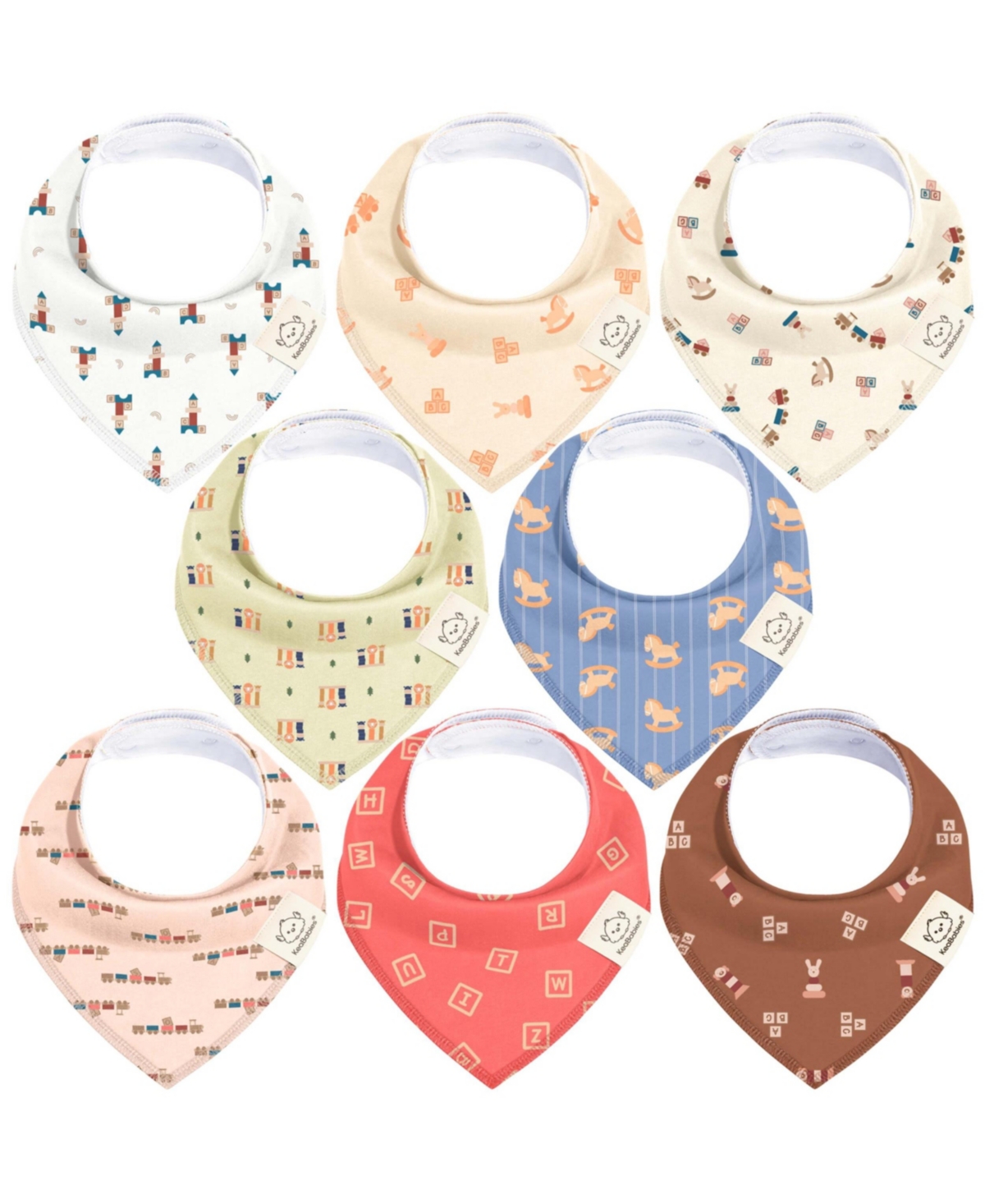 Click here for KeaBabies 8pk Baby Bandana Bibs  Baby Drool Bibs f... prices