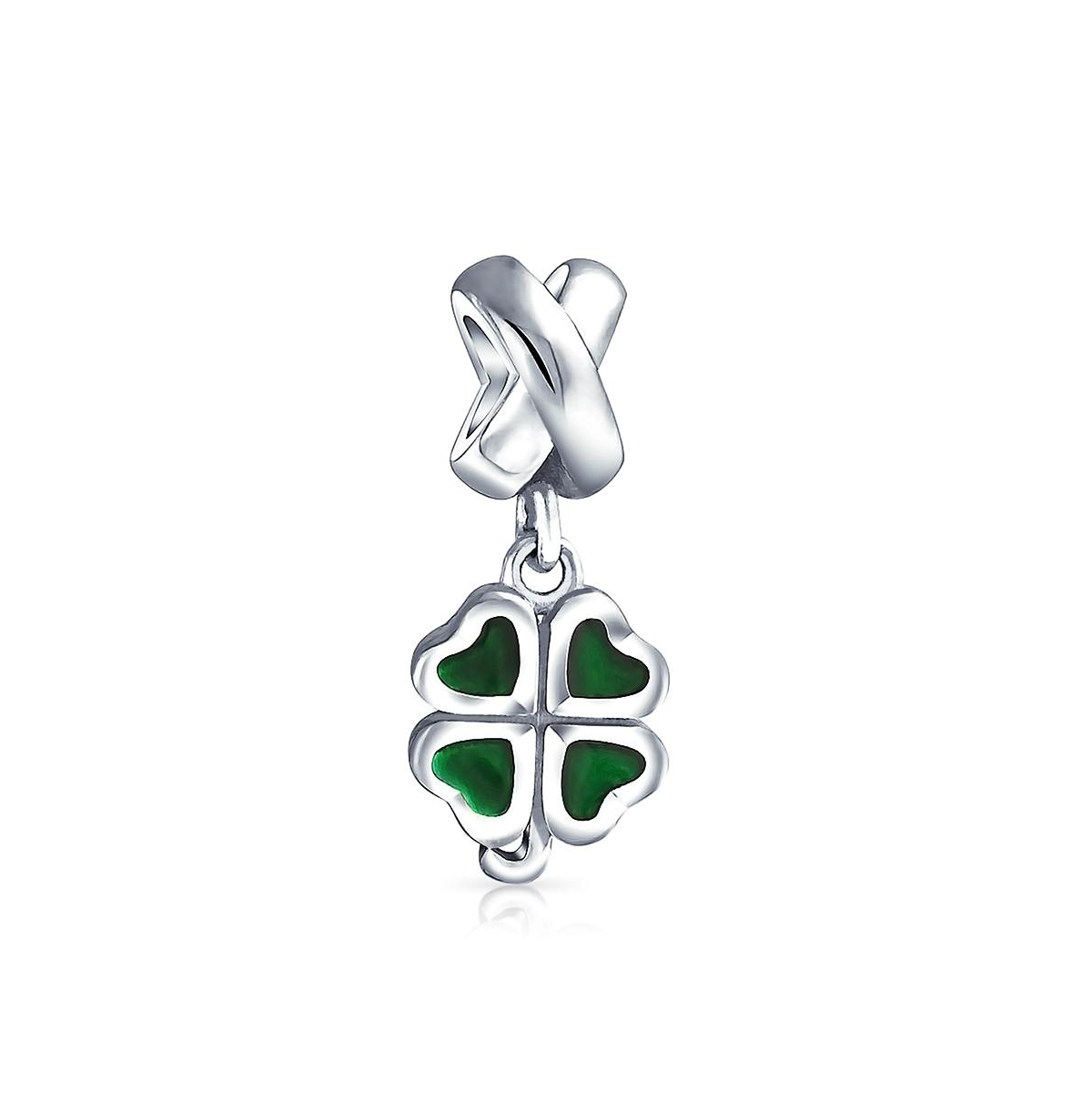 Click here for Bling Jewelry Good Luck Celtic Shamrock Dangle Cha... prices