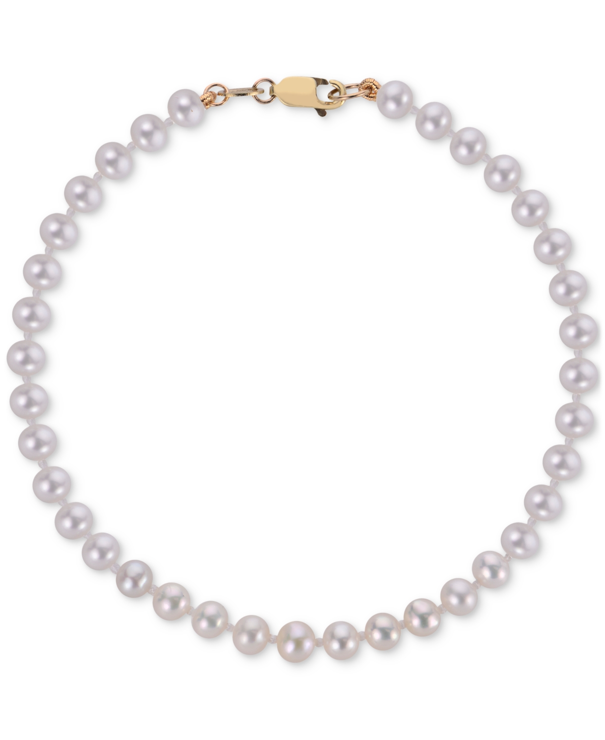 Click here for Macys Cultured Freshwater Pearl (4-4-1/2mm) Strand... prices