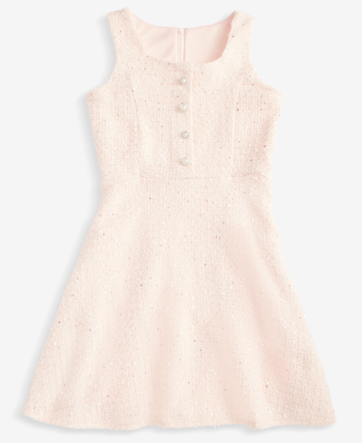 Click here for With Jules Big Girl Sleeveless Button Front Dress... prices
