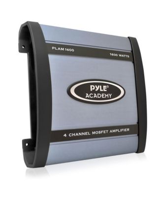Pyle 4-Channel Bridgeable Car Amplifier, 1600 Watts - Macy's