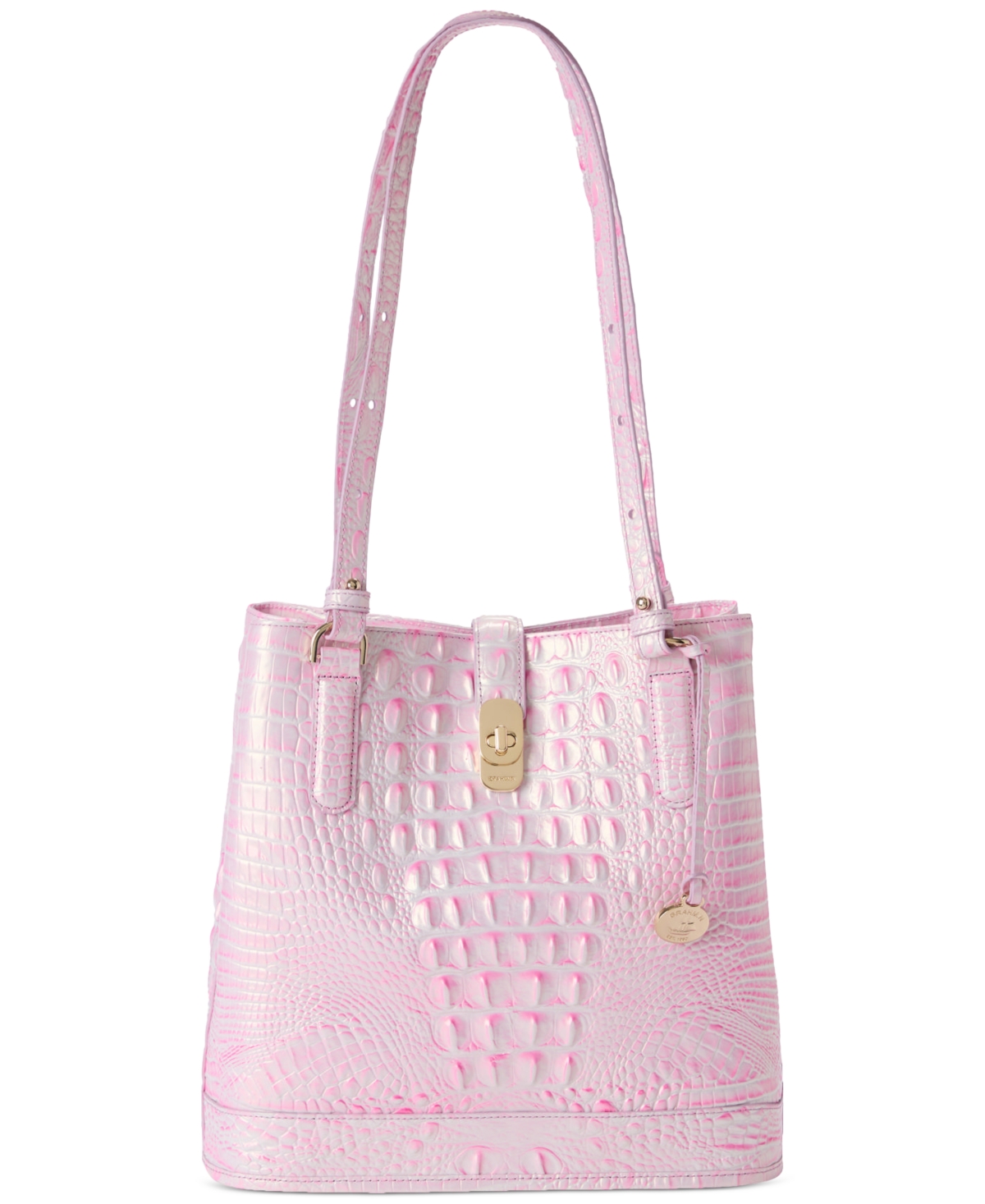 Click here for Brahmin Fiora Melbourne Medium Leather Bucket Hand... prices