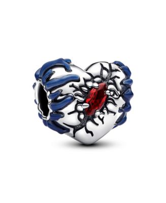 Pandora Sterling Silver Stranger Things Glow-in-the-Dark Heart Charm ...