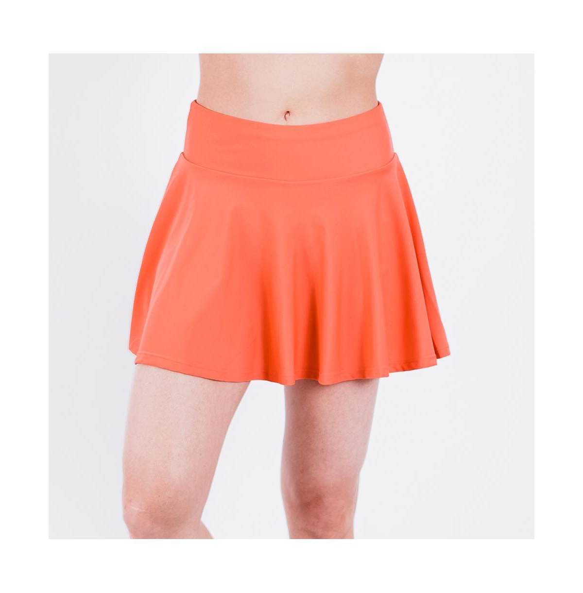 Click here for Calypsa Womens Flowy Swim Skirt With Attached Shor... prices