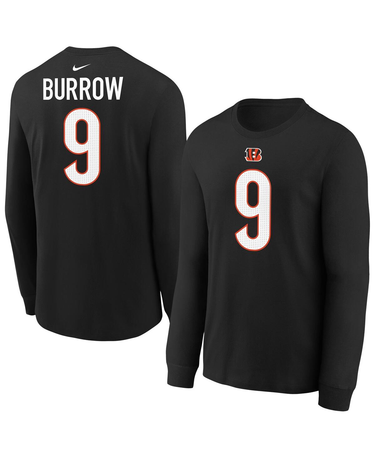 Click here for Nike Big Boys and Girls Joe Burrow Black Cincinnat... prices