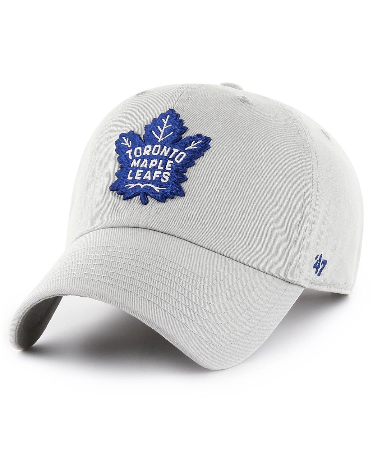 Click here for 47 Brand Mens Gray Toronto Maple Leafs Team Clean... prices