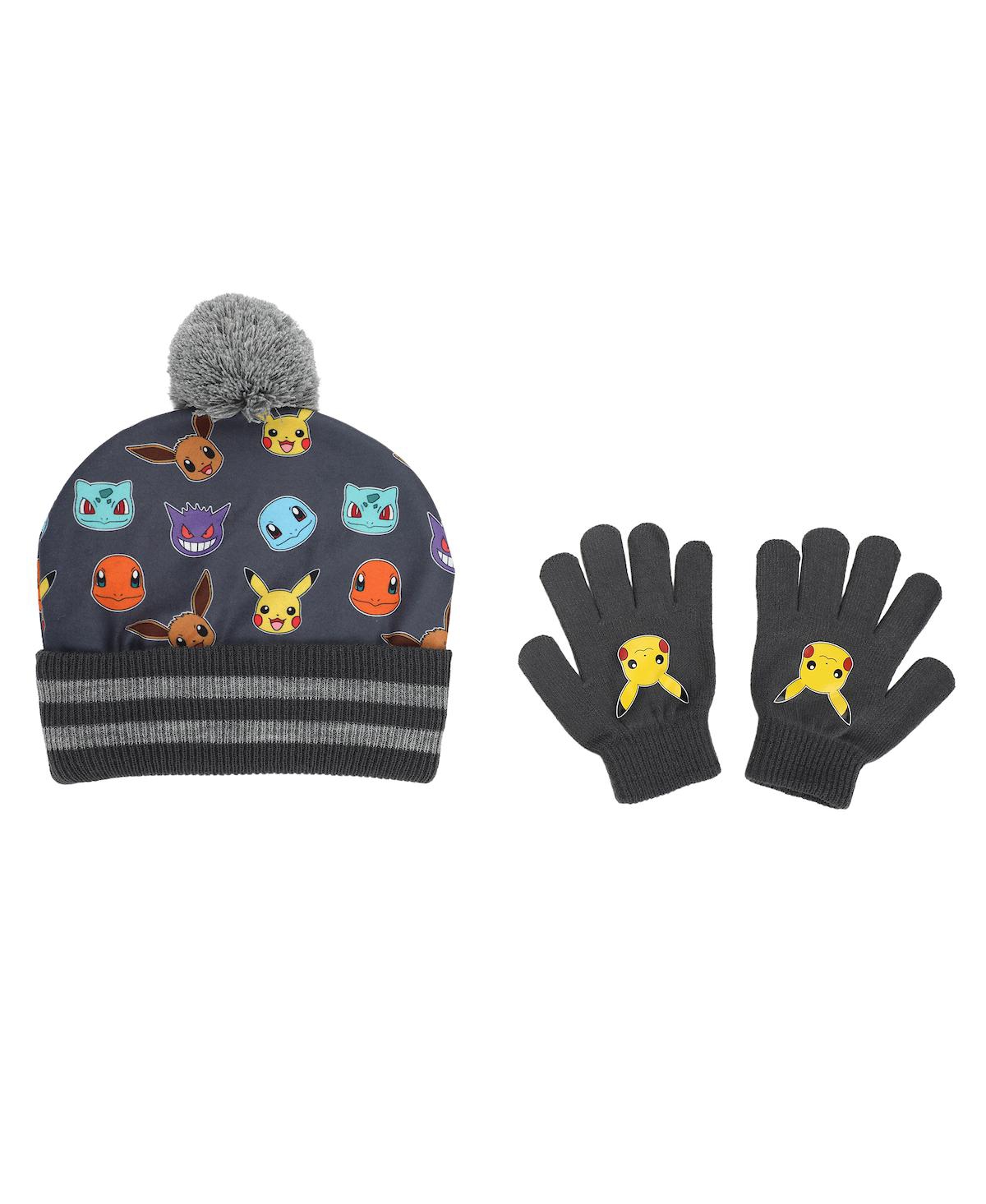 Click here for Pokemon Boys Character Collage Youth Cuffed Beanie... prices